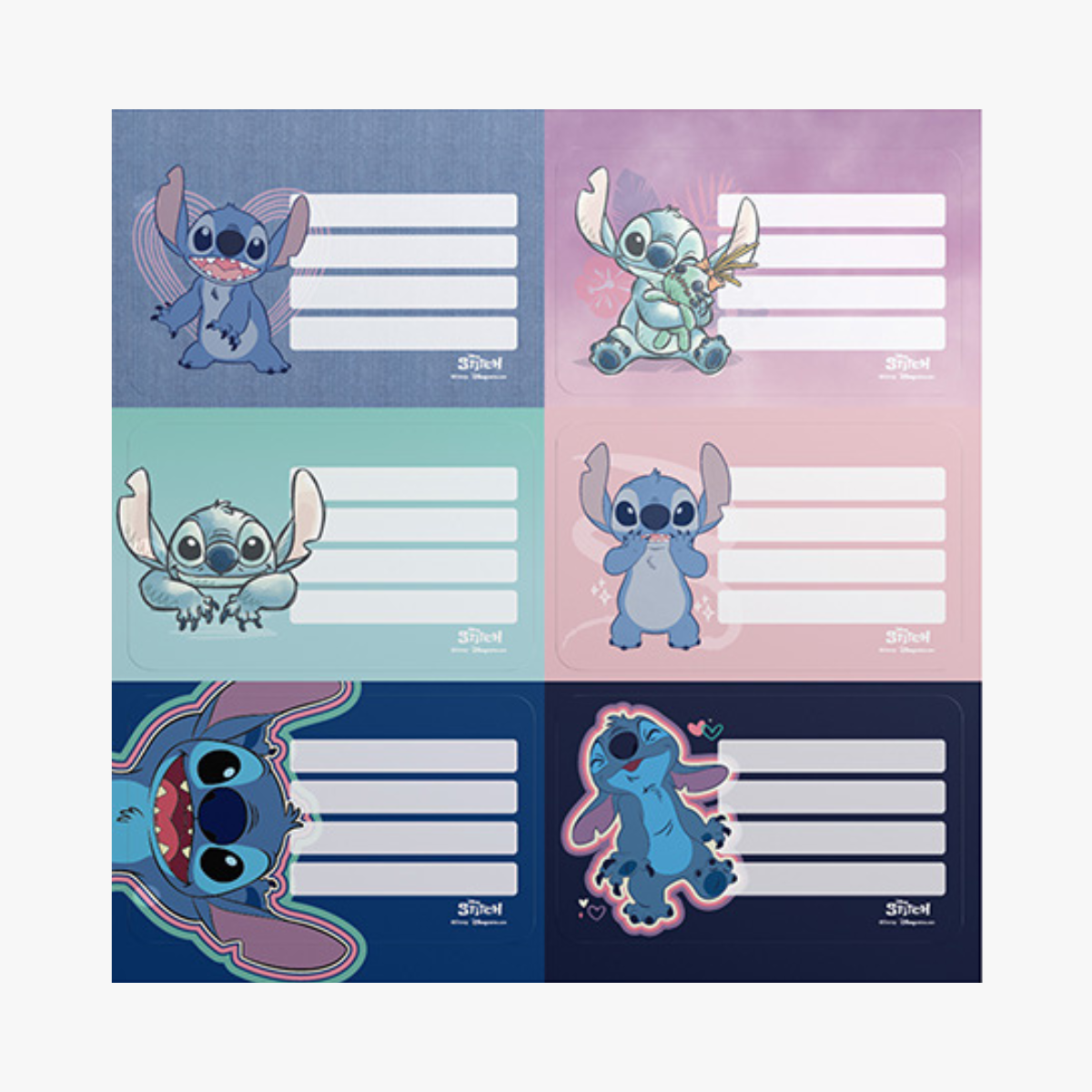 Rótulos Autoadhesivos Mooving Stitch X 12 Unidades | Sugarpop